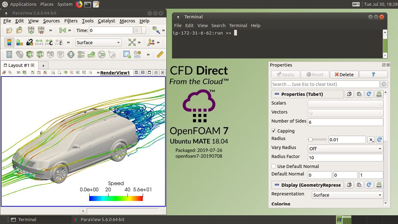 CFD Direct From the Cloud™ v7.0 Released | CFD Direct | OpenFOAM