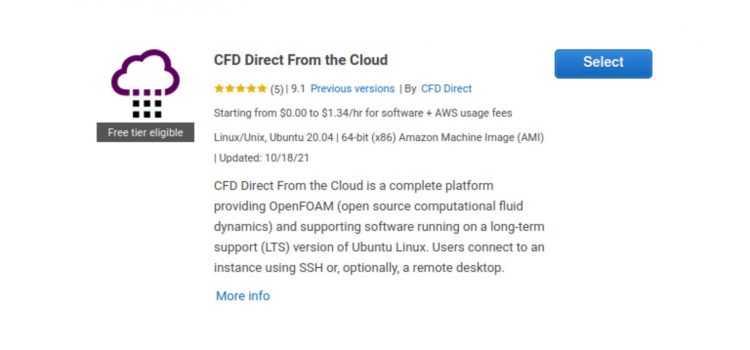 Cfd Direct From The Cloud Run Openfoam On Aws Ec2