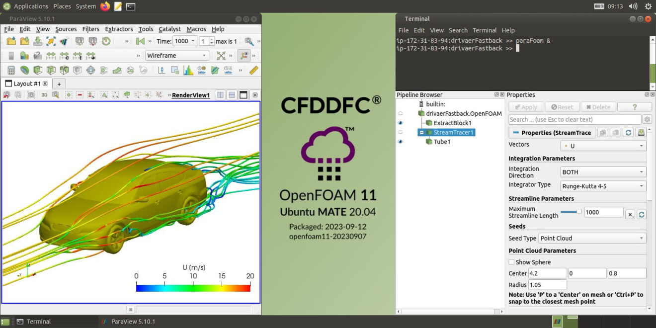 CFD Direct From the Cloud: OpenFOAM AWS and Azure