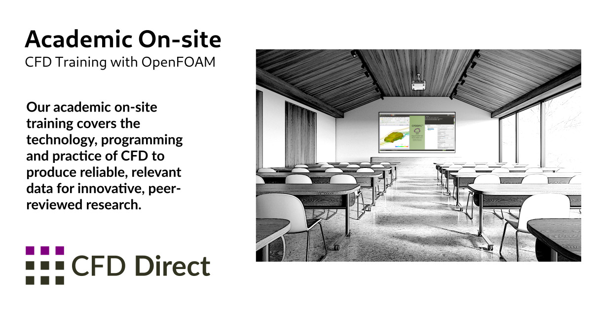 OpenFOAM Training | Academic On-Site | CFD Direct